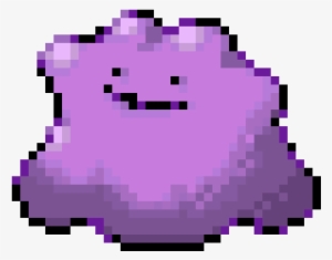 Ditto - Ditto Pixel Art - Free Transparent PNG Download - PNGkey