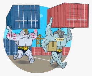 Machamps Are Favored Employees At Bodybuilding Gyms, - Machamp Moving ...