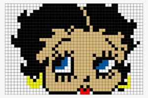 Perler Beads Betty Boop - Free Transparent PNG Download - PNGkey