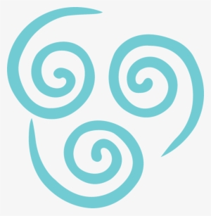 Bending Emblem Fill By - Airbender Symbol - Free Transparent PNG ...