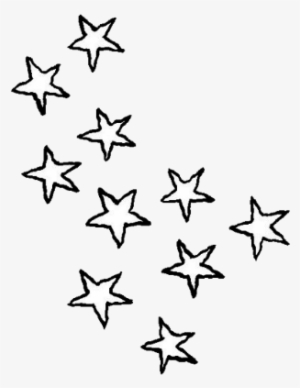 Star Cute Png Overlay Sticker By Brenda - Transparent White Star ...