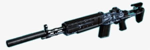 M14ebr S Blue Camo - Rifle - Free Transparent PNG Download - PNGkey