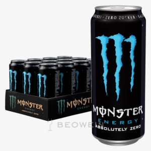 Monster Energy Absolutely Zero 12x0,5 L - Monster Energy Zero - Free ...