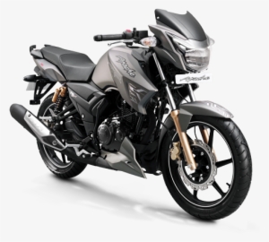 180 Gray Matte - Apache Rtr 160 2017 Model - Free Transparent PNG ...