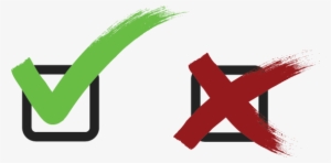 Check And X Png - Free Transparent PNG Download - PNGkey