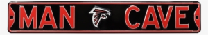 Atlanta Falcons “man Cave” Authentic Street Sign - Man Cave Cleveland ...