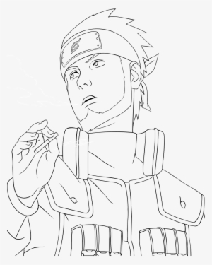 Rage Drawing Obito - Naruto Lineart - Free Transparent PNG Download ...