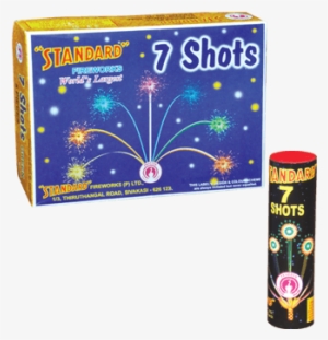 Standard - Standard Fireworks 7 Shots - Free Transparent PNG Download ...