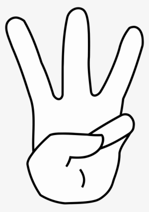 File - Hand 3 - Svg - Sign Language Water For Classroom - Free ...