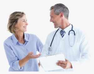 Patient Persona - Doctor And Patient Animated - Free Transparent PNG ...