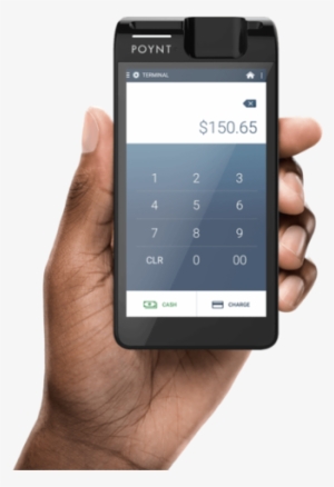 Holding Poynt 5 Mobile Terminal - Facebook Live Views Icon - Free ...