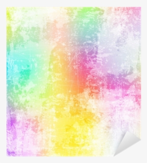 Abstract Grunge Style Color Splash Background Sticker - Visual Arts ...