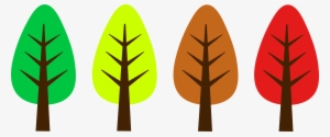 Cute Trees Cliparts - Cute Fall Tree Clipart - Free Transparent PNG ...