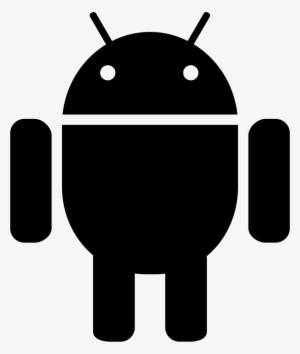 Png File Svg - Android Logo Black Png - Free Transparent PNG Download ...