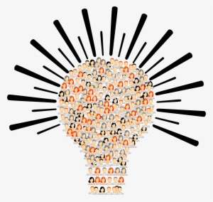 Big Image - Light Bulbs With People - Free Transparent PNG Download ...
