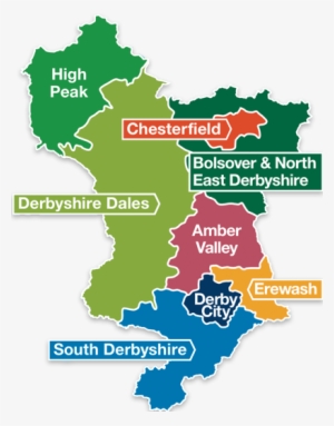Map - Derbyshire County Map - Free Transparent PNG Download - PNGkey