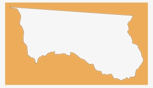 A Plain Frame Map Of Hamilton - Slope - Free Transparent PNG Download ...