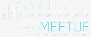 The Word Meetup In Capital Letters On A White Background - Pattern ...