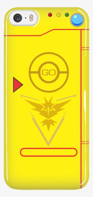 Team Instinct Pokémon Go Phone Case For Iphones - Pokepress Stickers 2 ...