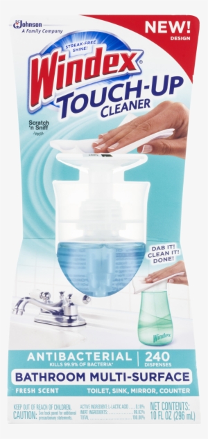 Windex Touch-up Cleaner Fresh Scent Multi Surface Disinfectant, - Reg ...