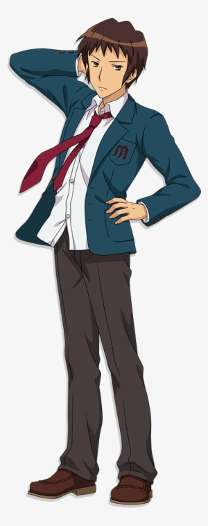 Kyon - Haruhi Suzumiya Kyon - Free Transparent PNG Download - PNGkey