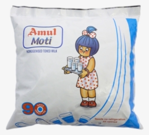 Homogenised Toned Milk - Amul Moti Fresh Toned Milk 500ml - Free ...
