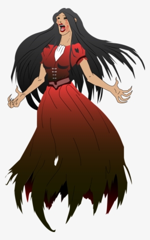 Vector La Llorona By Cosmicmoonshine On Deviantart - La Llorona Vector ...