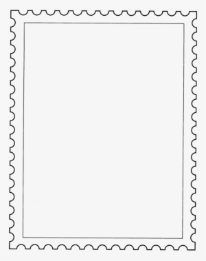 Postage Stamp Png Transparent Image - Stamp Colouring Pages - Free ...