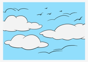 How To Draw Sky - Drawing - Free Transparent PNG Download - PNGkey