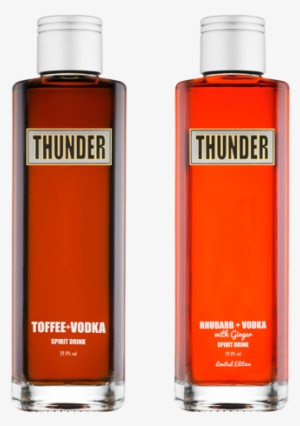 Buy Thunder - Thunder Toffee Flavoured Vodka - Free Transparent PNG ...