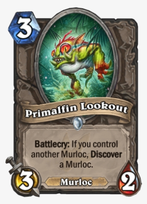 Primalfin Lookout - Murloc Card - Free Transparent PNG Download - PNGkey
