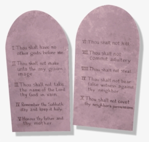 Ten Commandments Bookmarks - Ten Commandments Bookmarks Printable ...