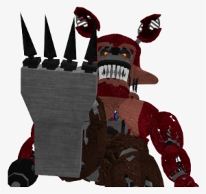 Fnaf Withered Nightmare Foxy - Free Transparent PNG Download - PNGkey