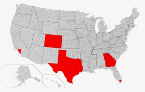 Texas Bed Bugs Map - Free Transparent PNG Download - PNGkey