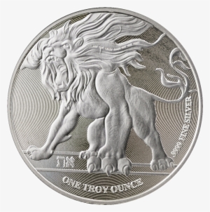 Roaring Lion Silver Coin - Free Transparent PNG Download - PNGkey