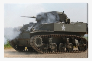 World War Ii Era American Army Tank Canvas Print • - Legertank - Free ...
