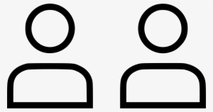 Two People Users - Circle - Free Transparent PNG Download - PNGkey