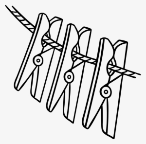 Washing Line Art - Free Transparent PNG Download - PNGkey