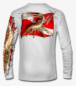 Jason Mathias Shirt Line Back White Lobster Shirt - Jason Mathias Tees ...