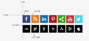 Graphical Representation Image Sprites - Social Icons Css Sprite - Free ...