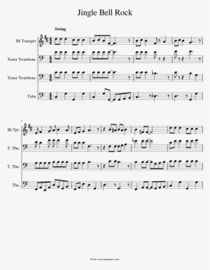 Jingle Bells Rock By Bobby Helm Sheet Music Flute And - Jingle Bell ...