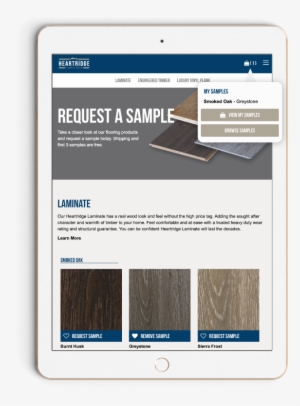 Request A Sample Made Easy - Mobile Device - Free Transparent PNG ...