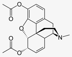 Heroin Crc 2d Skeletal - Heroin Chemical Formula - Free Transparent PNG ...