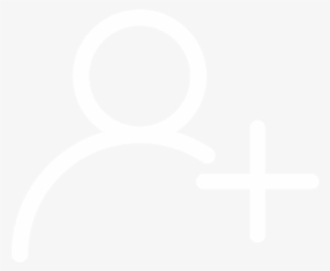 New Account White Icon Person With Plus Sign - Ps4 Logo White ...