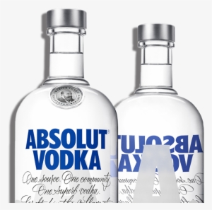 Absolut Vodka Bottle Vector - Free Transparent PNG Download - PNGkey
