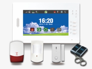 Touch Screen Burglar Alarm System - Smart Alarm System - Free ...