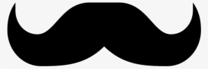 Hercule Poirot Mustache Filled Icon - Movember Png - Free Transparent ...