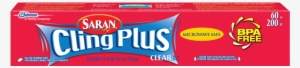 Product Image - Ziploc Saran Cling Plus Clear Plastic Wrap - Free ...