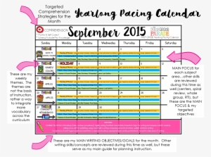 Planning 2bguide At Pacing Calendar Template - Teacher - Free ...