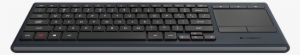 Logitech Illuminated Living Room Bluetooth Keyboard - Free Transparent ...